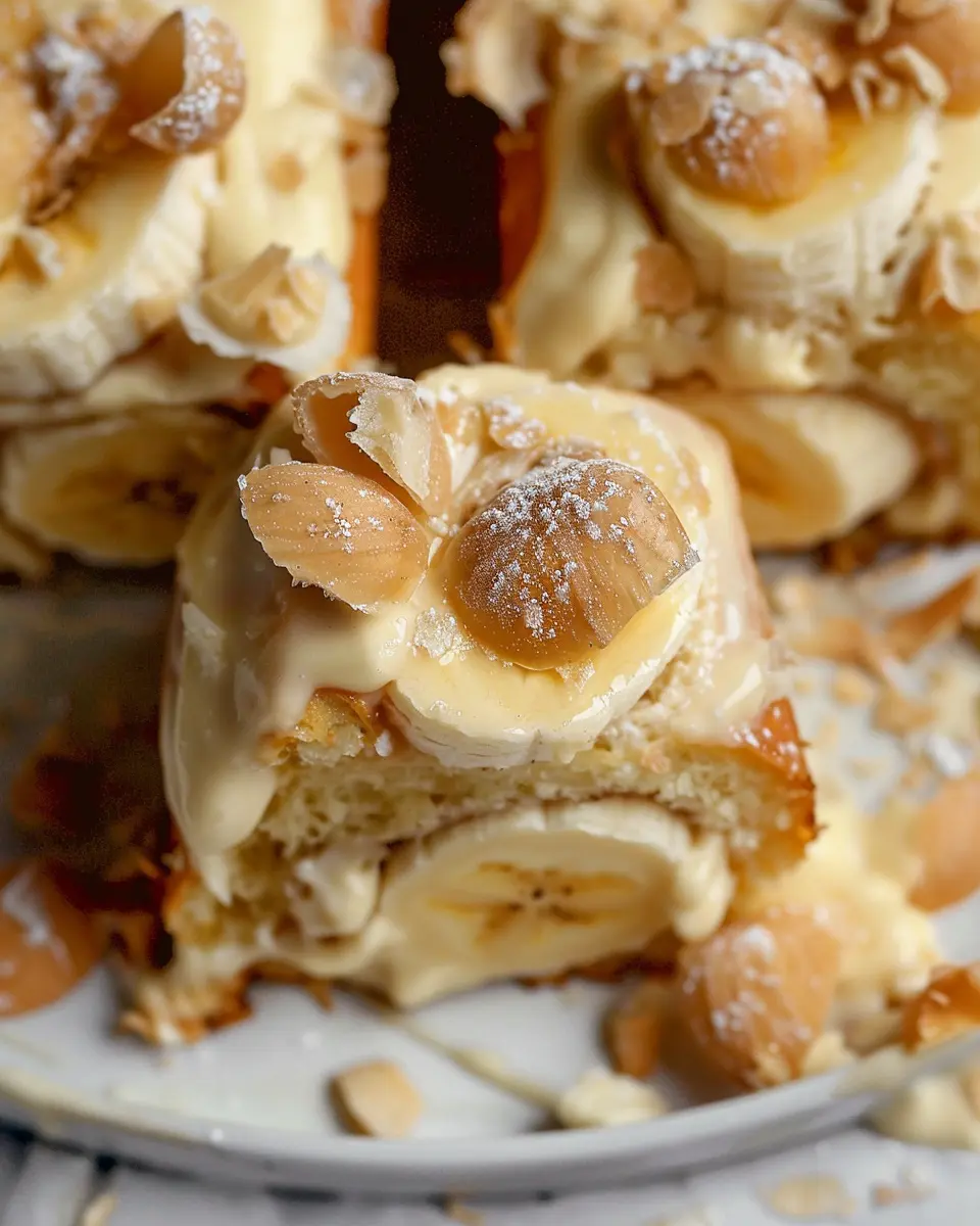 Banana Pudding Rolls