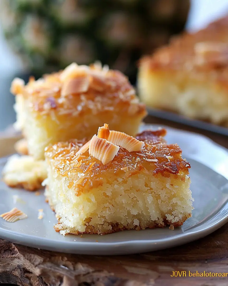 Bibingka Filipino Coconut Cake