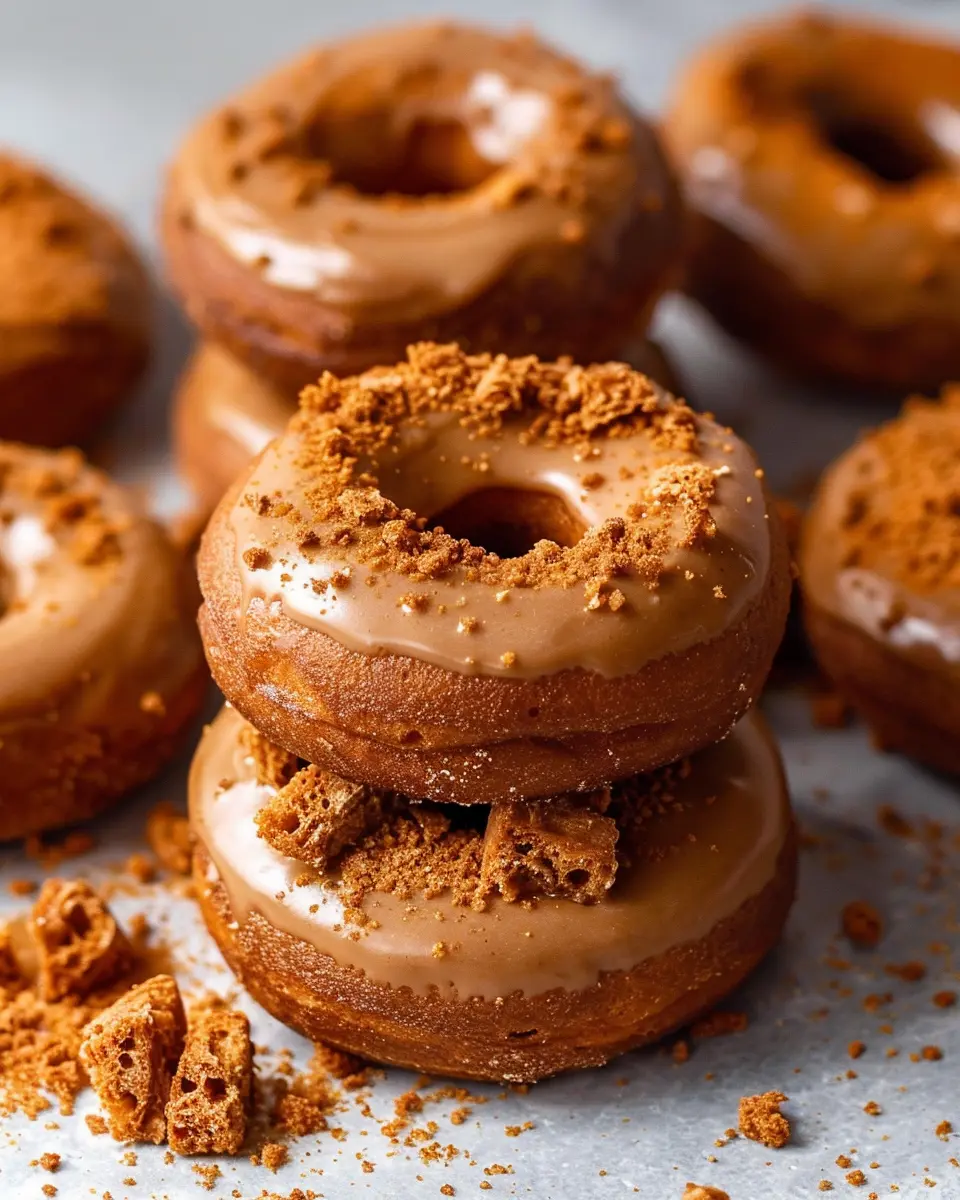Lotus Biscoff Donuts