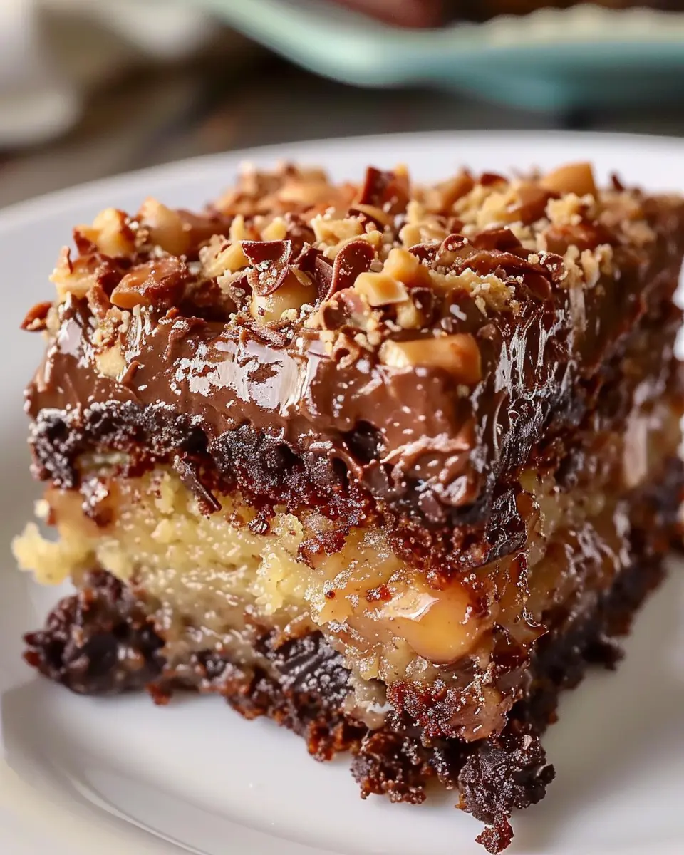 easy german chocolate dump cake recipe