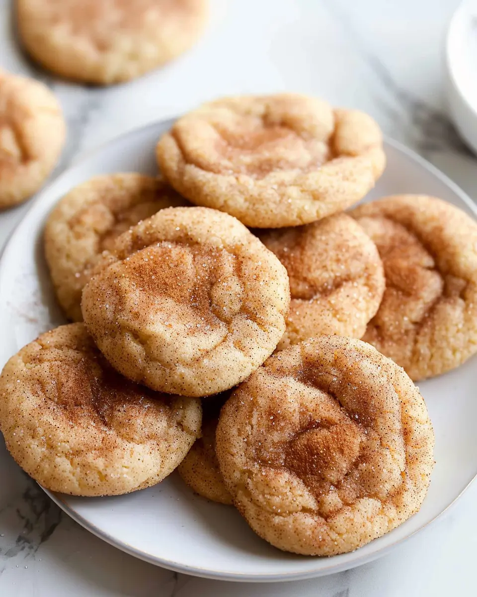 Soft & Thick Snickerdoodles